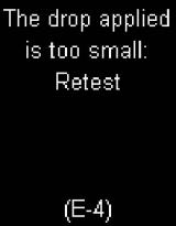 Mobile error screens | Accu-Chek